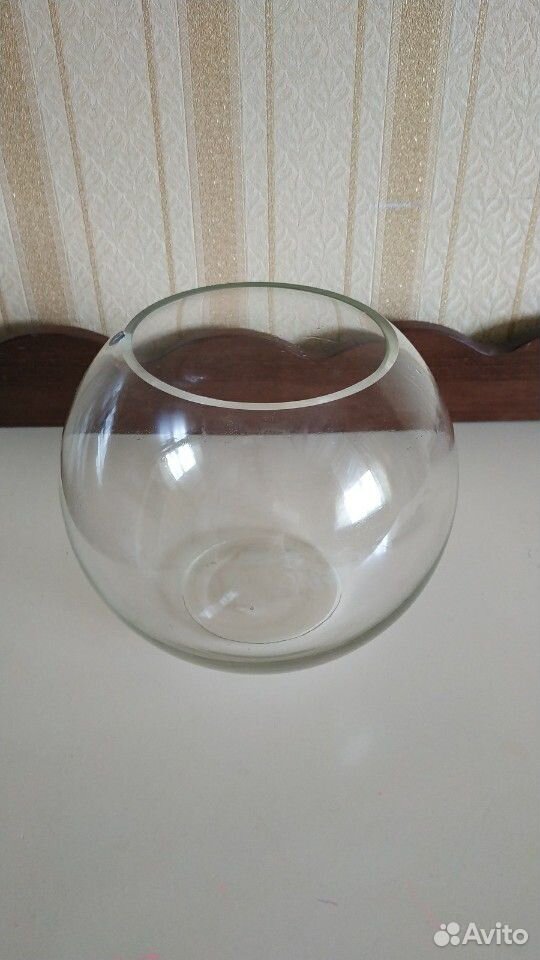 Аквариум круглый (ваза) 4л