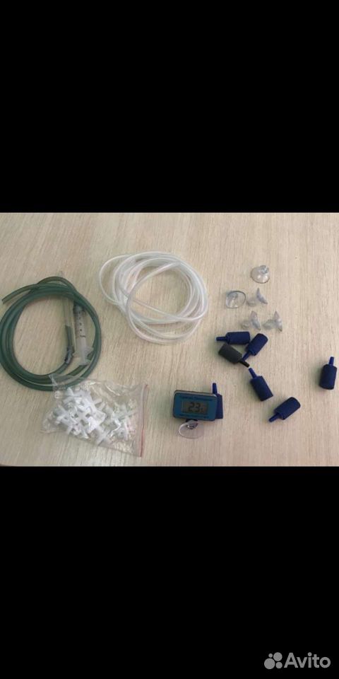 Все для аквариума(новые) градусник,распылитель