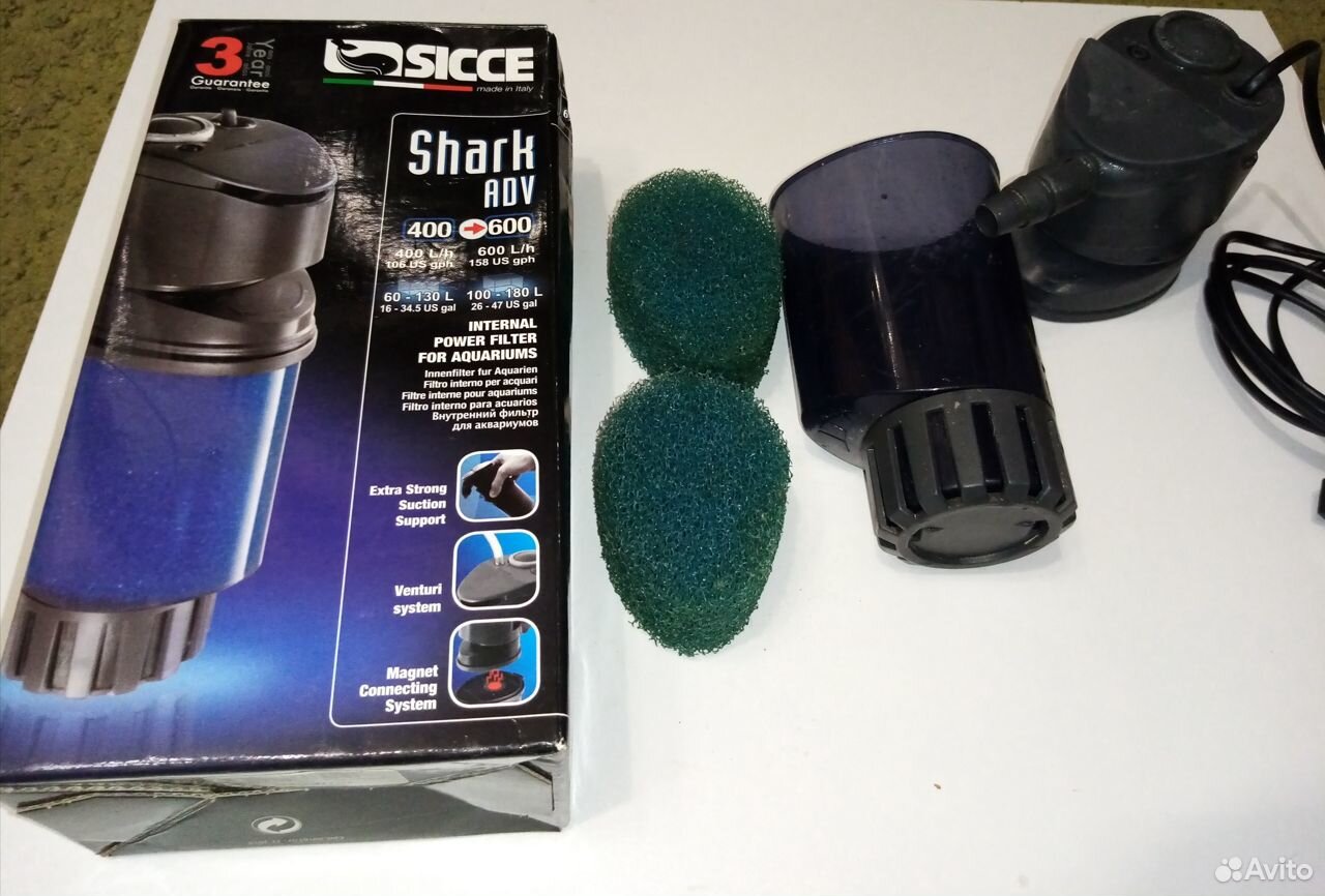 Внутренний фильтр Shark ADV 600
