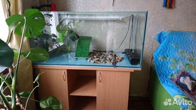 Продам акватеррариум 260 литров для водных черепах