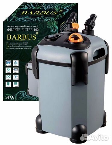Barbus/ Фильтр для аквариума выносной 850л/ч, 9ва