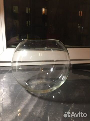 Аквариум круглый 5л / Ваза акавриум