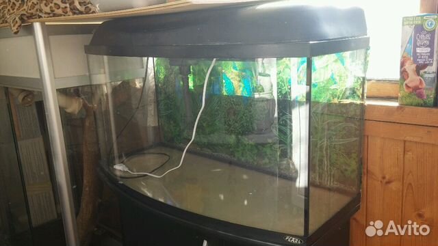 Аквариум 100л с тумбой