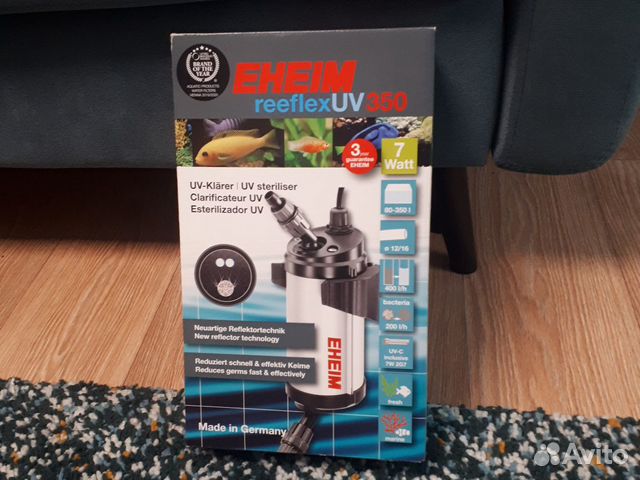 Eheim Reeflex UV 350, стерилизатор