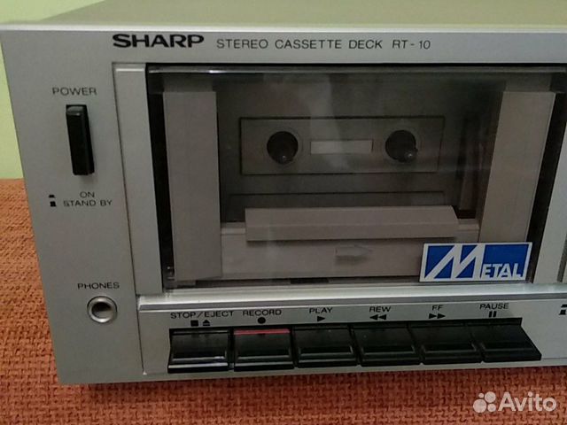 Sharp RT 10 Дека кассетная купить в Москве | Электроника | Авито