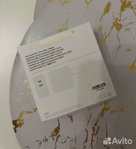 Оригинальный двойной power adapter 35W Apple в Москве, цена 6 500 руб ...